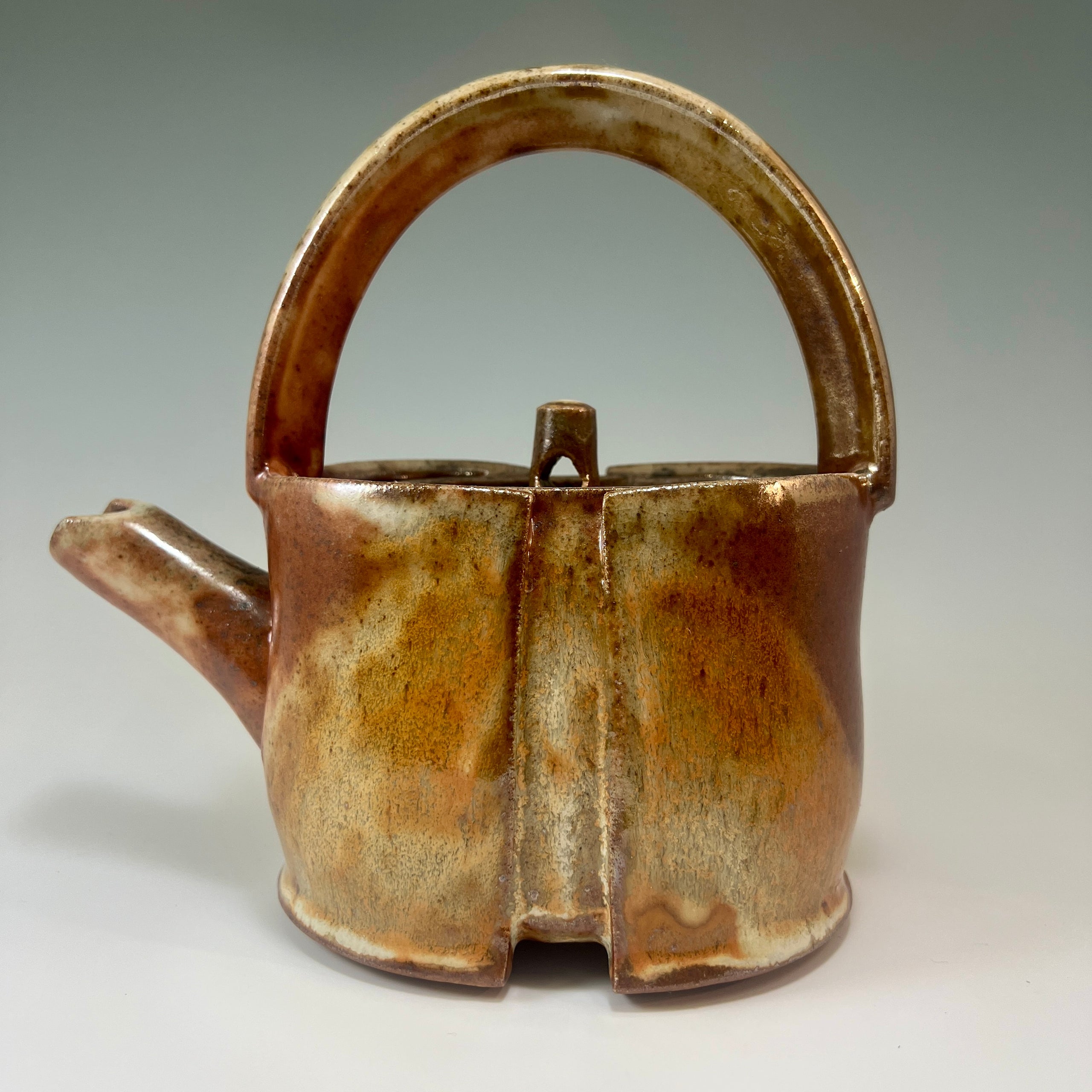 Double Walled Teapot | Sweet Fern Pottery by Sarah Burns